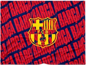 Velká coral fleece deka FC Barcelona - 150 x 200 cm