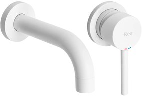 Baterie pod omítku Rea Lungo White Mat + BOX