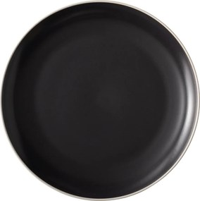 Sada talířů 18 ks — Elements Yin &amp; Yang black - W0224