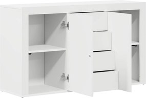 Servírovací skříň Bílá 120 x 36 x 69 cm Kompozitní dřevo 3333856