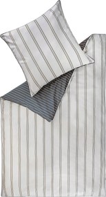 XXXLutz POVLEČENÍ, renforcé, antracitová, krémová, šedá, 140/220 cm Esprit - Povlečení - 003021048602