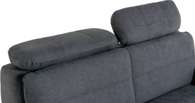 Pohovka Elegant 2,5F rozkládací, šedá (soro 97)