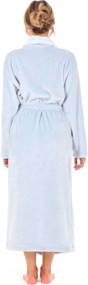 Flora ledově modrá - Dámský Župan s Límcem 25 56 5251 - S