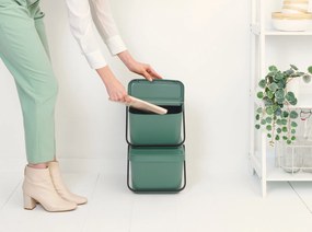 Brabantia Stohovatelný koš Sort&Go 20L zelený