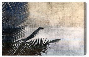 Obraz Vintage Palmové Listy Nedostatek Nedostatek Přírodní plátno 40x30