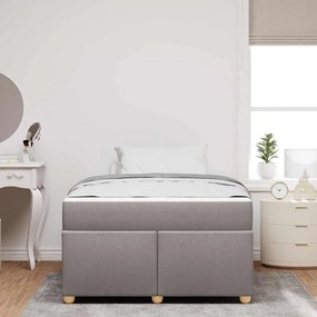 Rám postele Taupe 120 x 190 cm textil 3399346