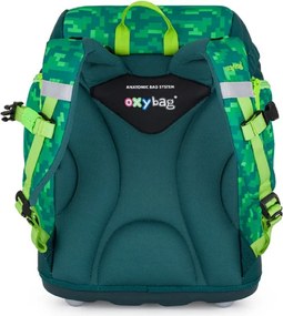 Oxybag OXY SHERPY - školní set Playworld 4 ks: batoh, penál, sáček, placky