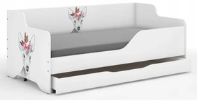 Dětská postel se srnkou 160x80 cm