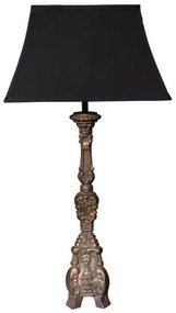 LORD CHANCELLOR HAND CARVED LAMP