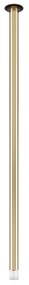 Lodes 15833 5035 A-tube Nano Swing medium, stropní svítidlo, 3W LED 3000K, zlatá, 60cm