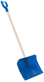 Teddies Lopata - Hrablo s T- ručkou 87 cm plast/dřevo Modré