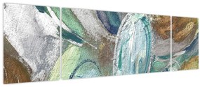 Obraz - Abstraktní malba postavy (170x50 cm)