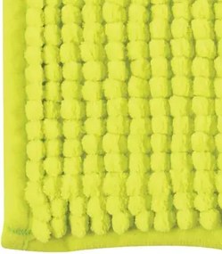 MSV CHENILLE koupelnová předložka 60 x 90 cm limetková / polyester / p
