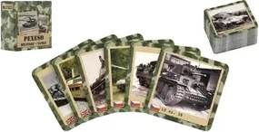 HRACÍ KARTY Pexeso Military Tanky / 80 kartiček