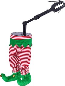 X-MAS Ozdoba nohy ve stromě elf 35 cm