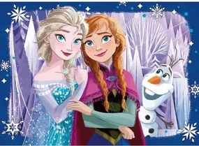 Ravensburger 120043188 Puzzle Disney: Ledové království / 4x100 dílků