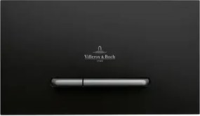 Villeroy  Boch ViConnect - Ovládací tlačítko splachování, matná černá/
