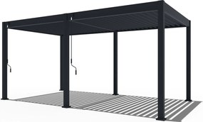 Pergoline Pavilon »Trumpf« (antracitová, 3 x 5,3 m)