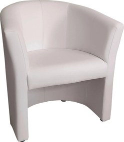 XXXLutz KŘESLO, textil, bílá Ti'me - Křesla klasická - 002330003001