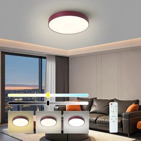 BRILAGI-LED Stm stropní svítidlo POOL LED/36W/230V 3000-6000K 30 cm burgundy+DO