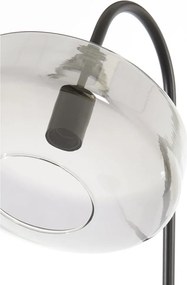 Černá stojací lampa (výška 160 cm) Solna – Light &amp; Living