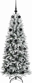 Umělý vánoční stromeček Bílá 150 cm PVC, plast, ocel a PE 3396034