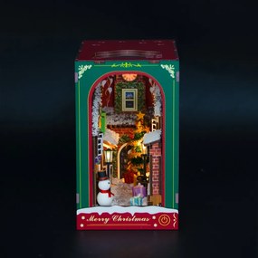 2Kids Toys 3D skládačka Zarážka na knihy Bílé Vánoce
