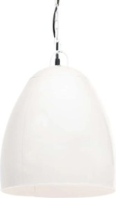 Industriální závěsné svítidlo 25 W bílé kulaté 42 cm E27 320558