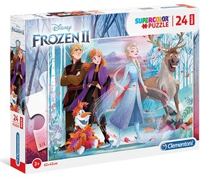 Clementoni - Puzzle Maxi 24 Frozen 2