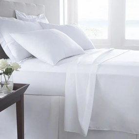 Aaryans bavlněné povlečení Mono bílé hotel set 2x140x200/70x90cm