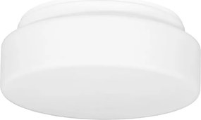Ecolite Bílé stropní svítidlo Hector kulaté 250mm pro žárovku E27 W122/B-BI