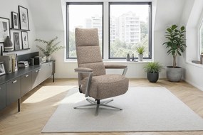 XXXLutz RELAXAČNÍ KŘESLO, textil, cappuccino Sit & More - Online Only křesla & taburety - 00014402872V