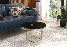 ADRK Furniture Konferenční stolek LIAM CT-LIA-G-B