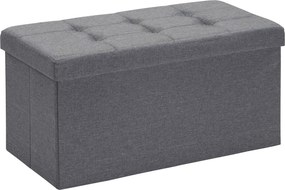 XXXLutz SEDACÍ BOX, textil, kompozitní dřevo, 76/38/38 cm Carryhome - Taburety - 001635000810