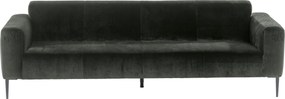 XXXLutz TŘÍMÍSTNÁ POHOVKA, textil, tmavě zelená W.Schillig - Pohovky - 000137005218