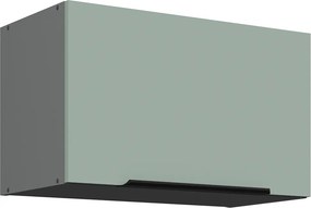 ARIA sa | horní skříňka 60 GU-36 1F výklopná | 60 cm | ANTI FINGERPRINT povrch | antracit/aquamarine