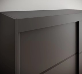 ADRK Furniture Posuvná skříň Lizi 120 SW-LIZ-120-BB