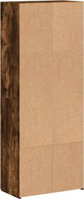 Kartotéka kouřový dub 60 x 32 x 153 cm kompozitní dřevo 3276648