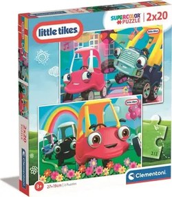 Clementoni PUZZLE Little Tikes / 2x20 dílků / od 3 let
