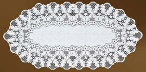 Žakárový ubrus - běhoun ILLAY různé rozměry bílá MyBestHome Rozměr: 110x50 cm
