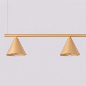 Sollux Lighting Lustr NOX 4L zlatý