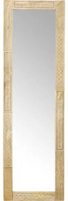 Indický nábytek - Zrcadlo Manu 60x170 z mangového dřeva