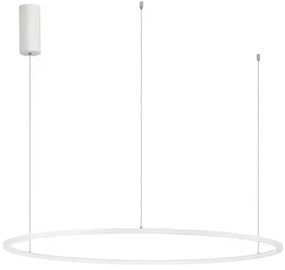 LED lustr Tarquin 100 bílé