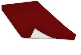 Napínací prostěradlo bavlněné vínové Rozměr: 100x200