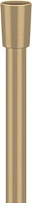 Sapho Powerflex - Sprchová hadice, 150 cm, matná zlatá FLE1019