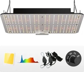 LED pěstební světlo, 150 W plnospektrální stmívatelné