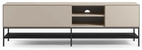 Krémový TV stolek 180x55x35 cm Amira – Marckeric