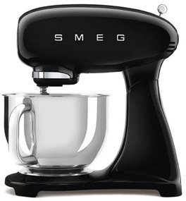 Kuchyňský robot Smeg 50's style SMF03BLEU / 800 W / 4,8 l / černá