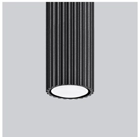 Černé bodové svítidlo Gleam – Sollux