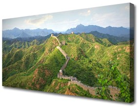 Obraz na plátně Velká Zeď Hora Krajina 120x60 cm